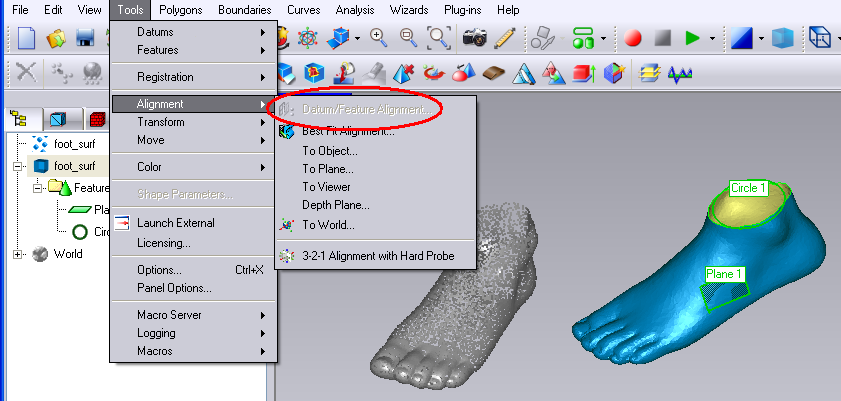 Why Is The Feature Based Alignment Command Inactive And Grayed Out